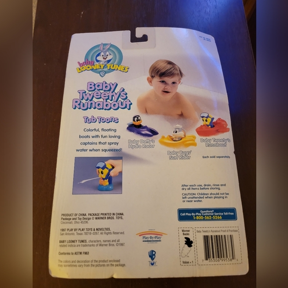 Warner Bros. | Toys | Wb Toy Baby Looney Tunes Baby Tweetys Runabout ...